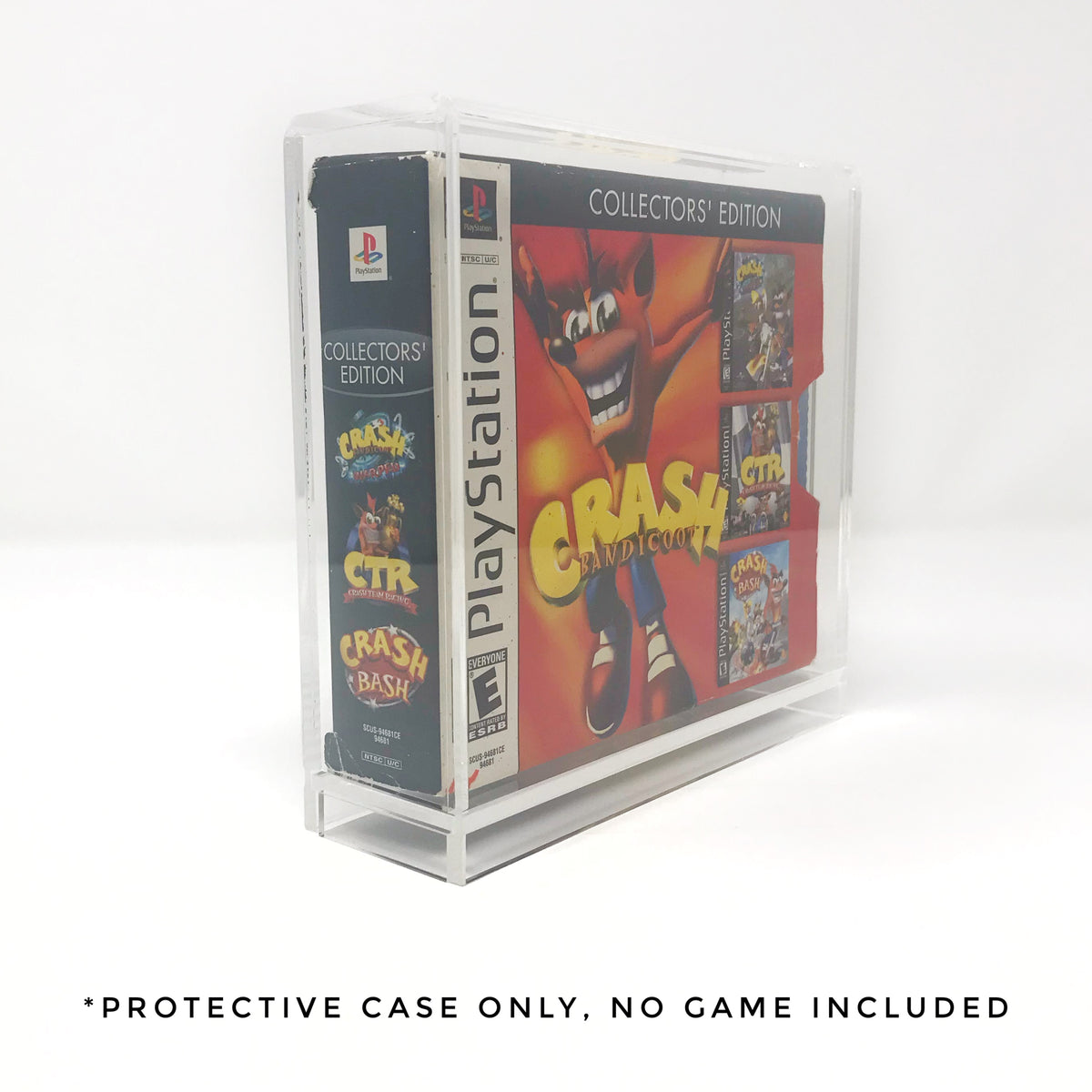 PS1 - Big Box - Triple Disc Collectors - Acrylic - 4mm – Video Game Box ...